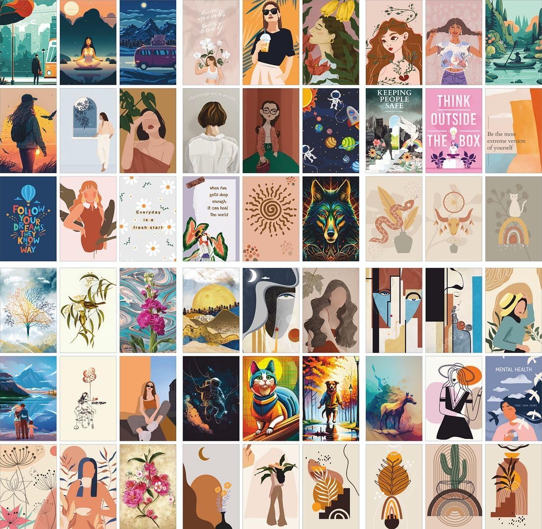 PAPER PLANE DESIGN Women Empowerment Wall Posters Set Home Office Decor ...