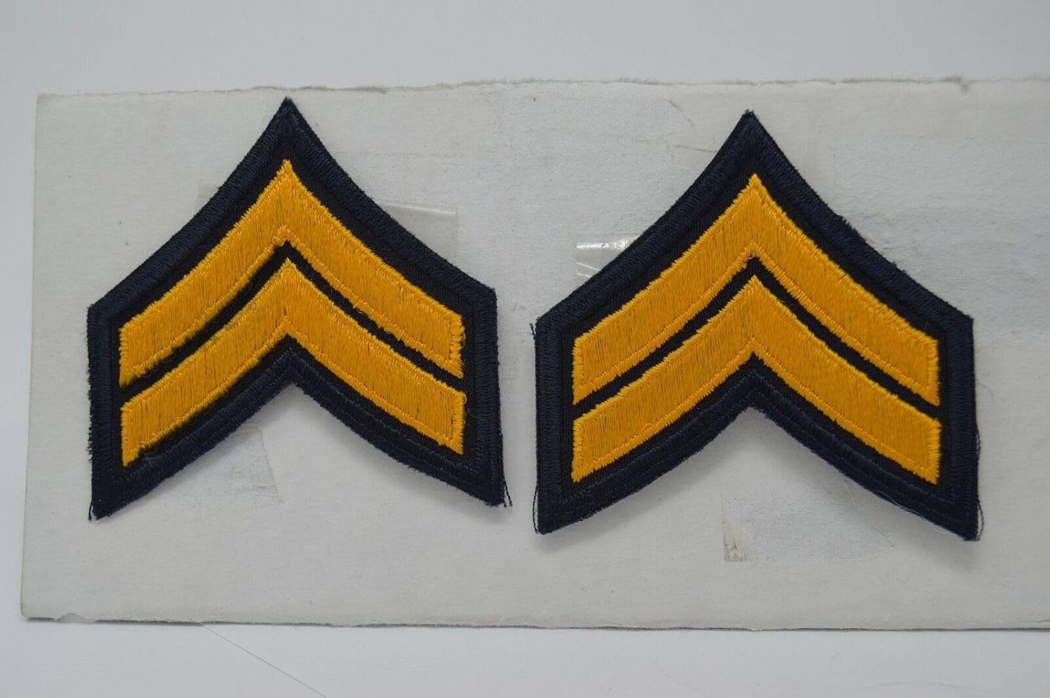 Amazon.com: 1 Pair CORPORAL CPL. Police Security Chevrons Stripes Patch ...