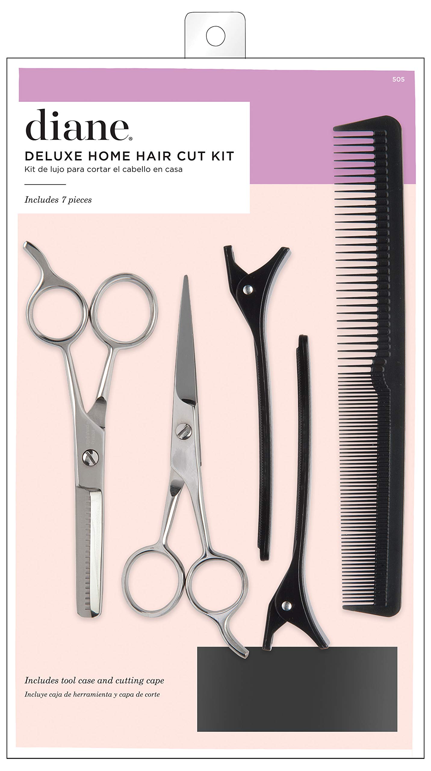 Amazon.com : Diane Deluxe Hair Cut Kit : Hair Cutting Scissors : Beauty ...