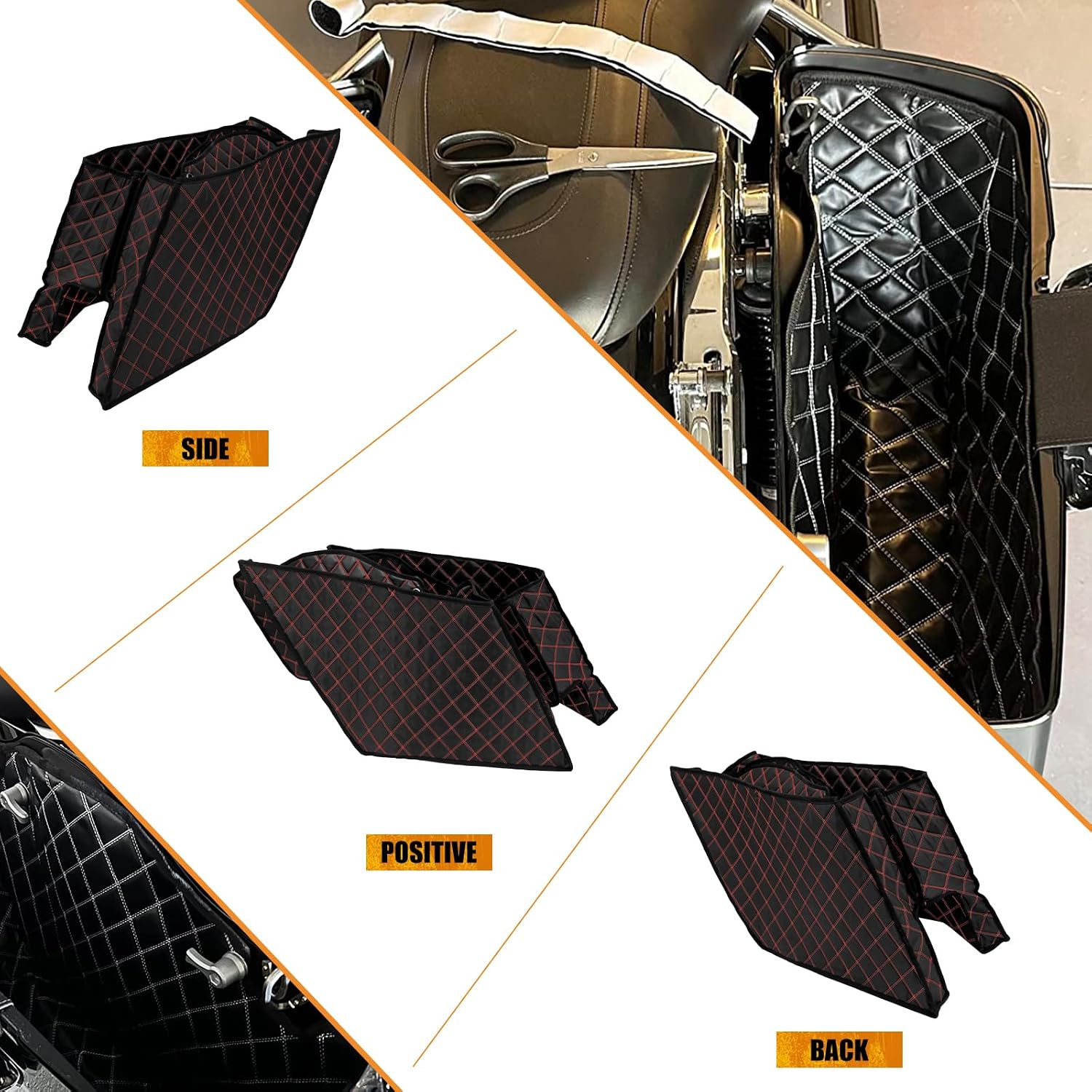 Motorcycle Saddlebag Liners 5 inch Stretched Bag Philippines | Ubuy