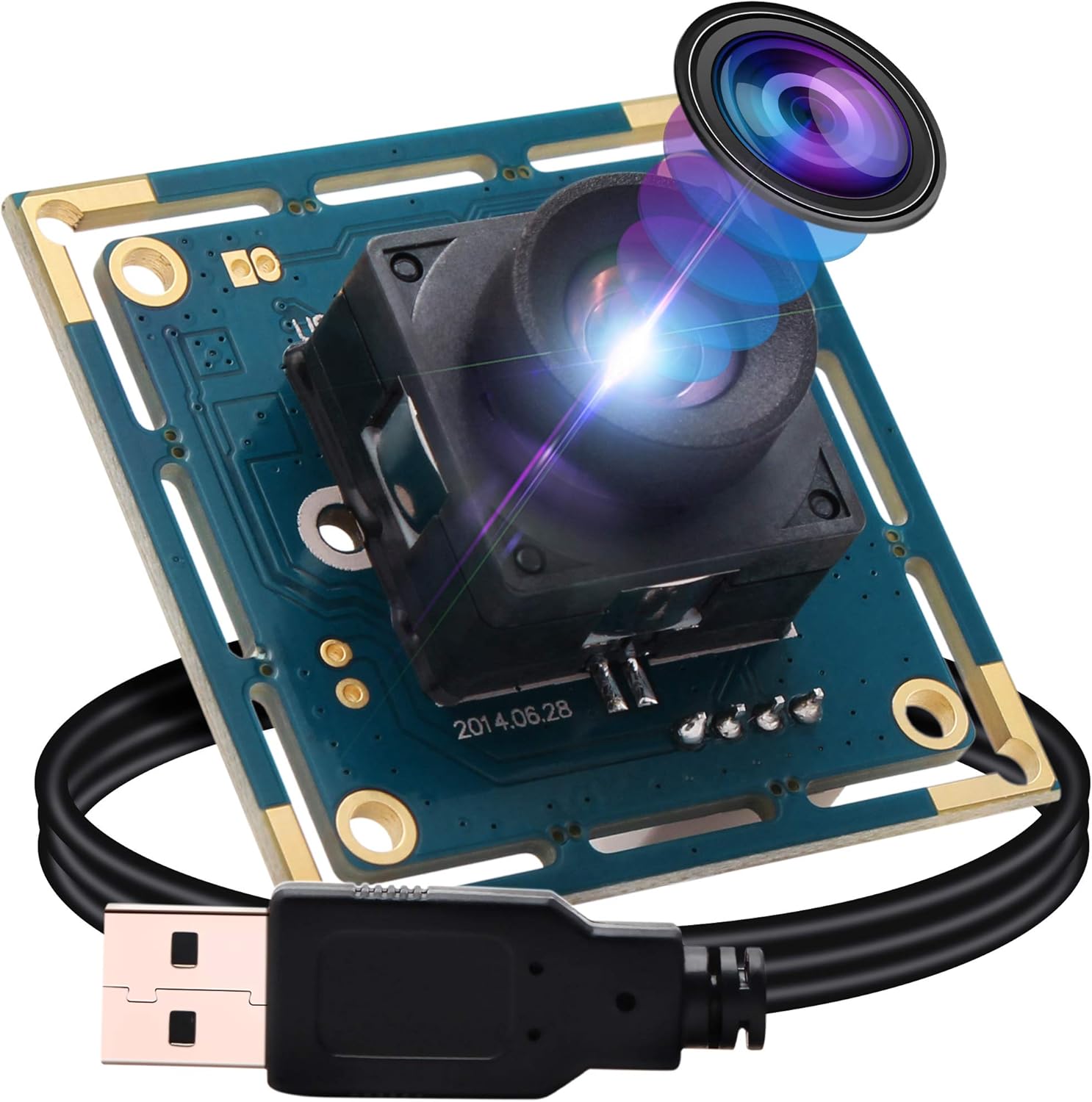Amazon.com: Webcamera usb 2MP 1080P Usb Camera CMOS OV2710 Sensor with ...