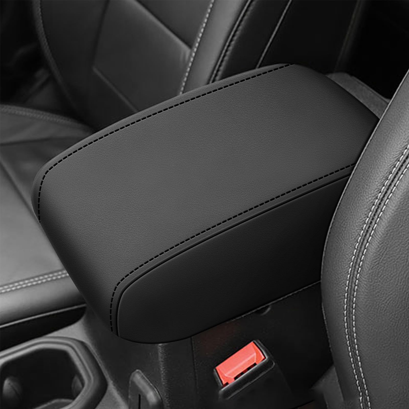 Snapklik.com : AOMSAZTO Key Hole Center Console Armrest Cover For 2018 ...