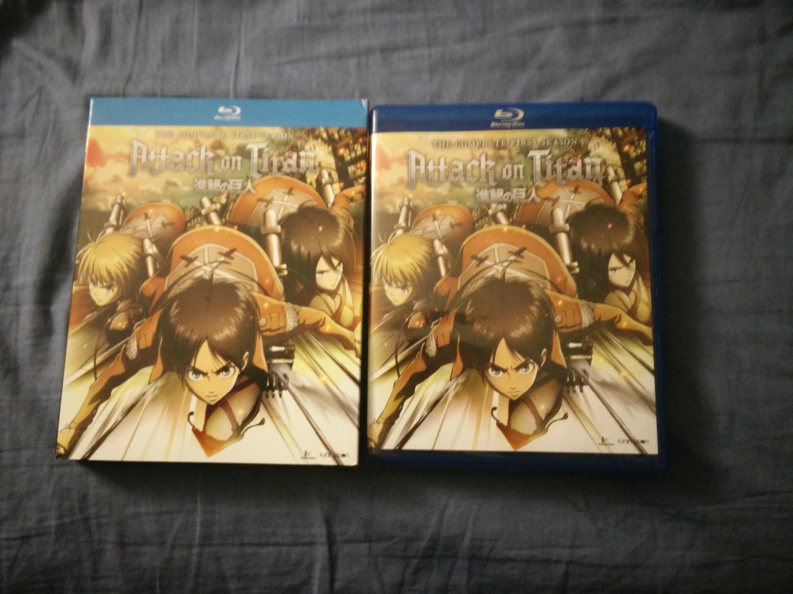 Attack on Titan: Complete First Season [Blu-ray]: Amazon.ca: Bryce ...