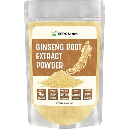 Amazon.com: Maximum Strength Organic Korean Ginseng Root 200:1 Powder ...