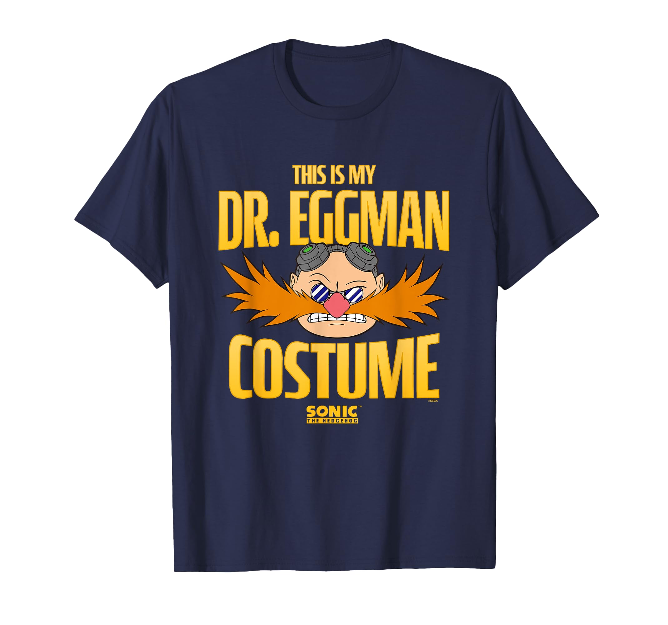 Amazon.com: Sonic The Hedgehog Halloween This Is My Dr. Eggman Costume ...