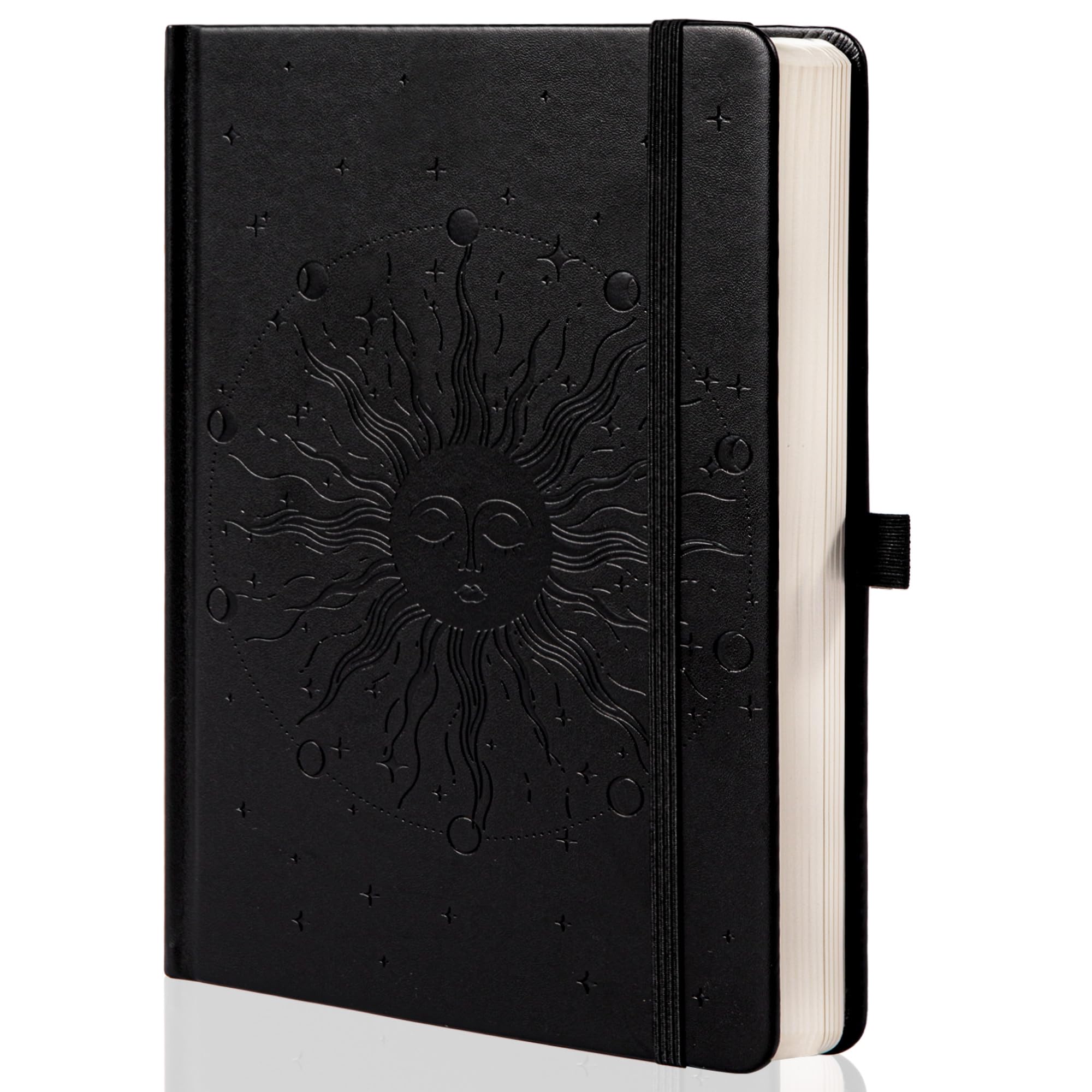 MGGAO Sun & Moon Journals for Women Men, A5 Hardcover Notebooks for ...