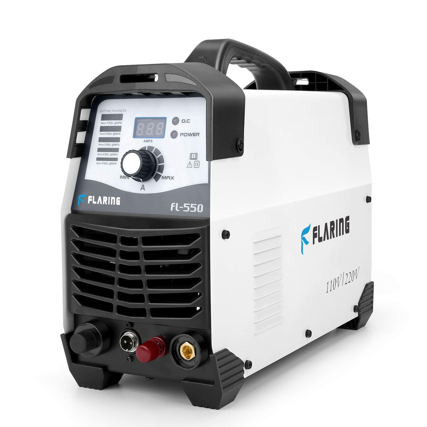 Buy FLARING Plasma Cutter Machine Pilot Arc 50 AMP 110/220V FL550D Non ...