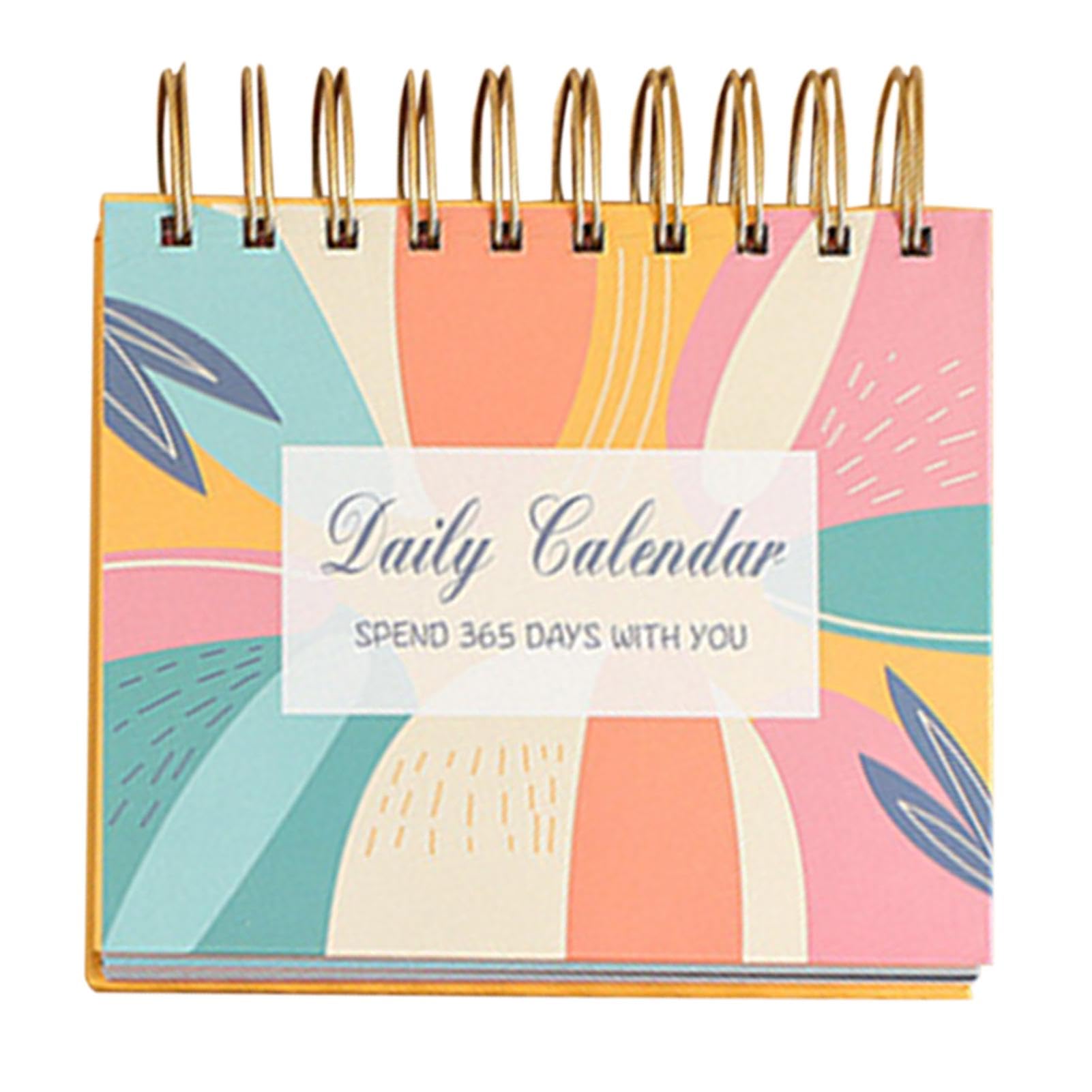Amazon.co.jp: Motivational Desk Calendar, 2025 Desktop Calendar, Daily ...