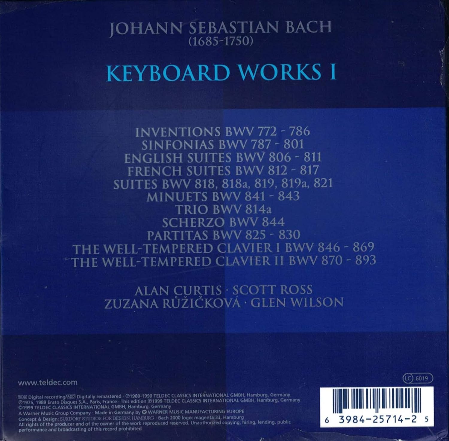 Bach 2000, Vol.9 [IMPORT]: Amazon.co.uk: CDs & Vinyl