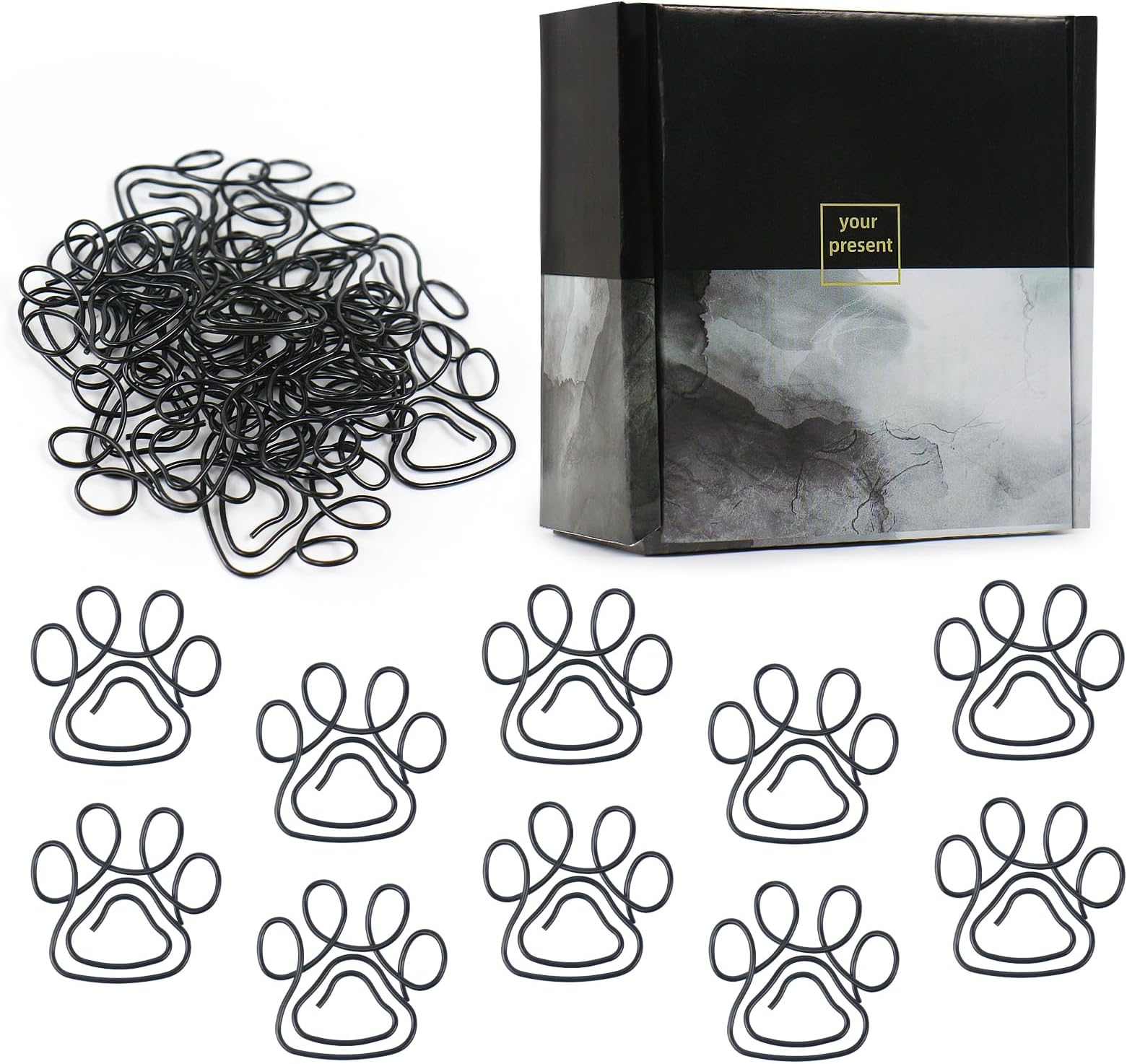 Ctpeng Cute Dog Paper Clips,Mini Paper Clip,Fun Office Supplies for ...