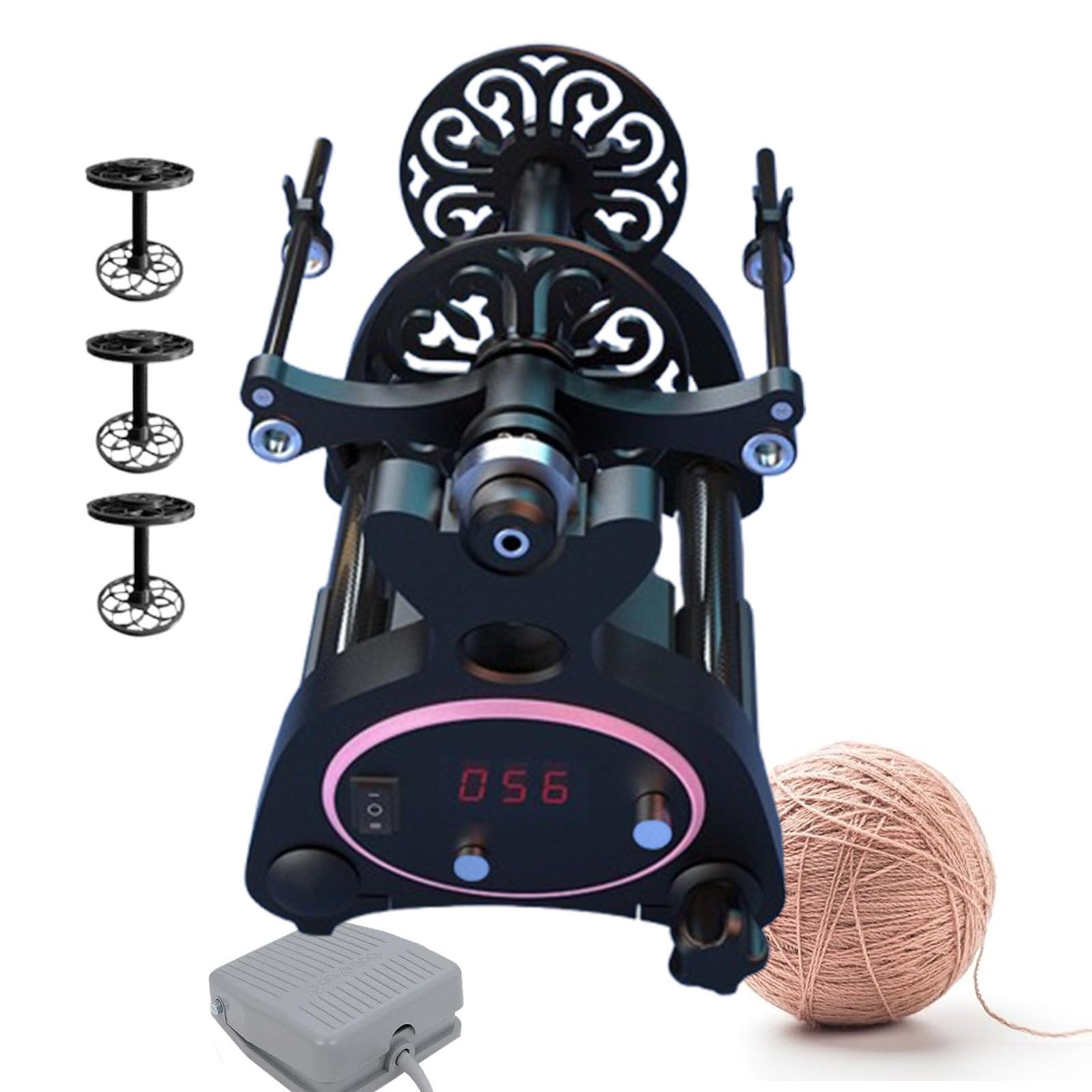 Amazon.com: Electric Spinning Wheel Wool Fibre Twisting, Spinning Wheel ...