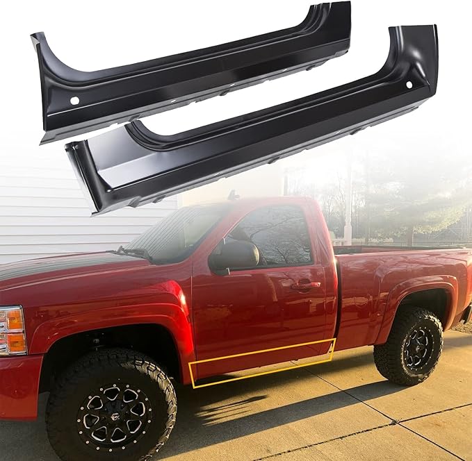 HECASA Outer Rocker Panels Replacement Compatible with 2007-2013 Chevy ...