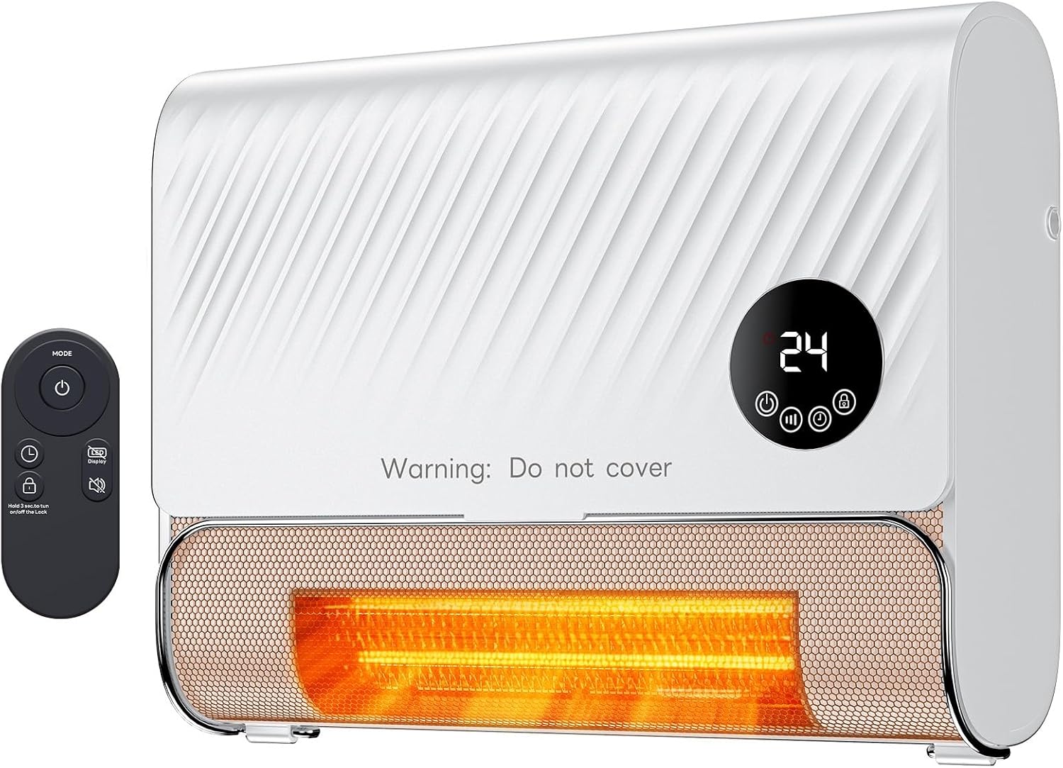Amazon.com: Sweetcrispy Smart Wall Heater, 1500W Fast Heating Electric ...