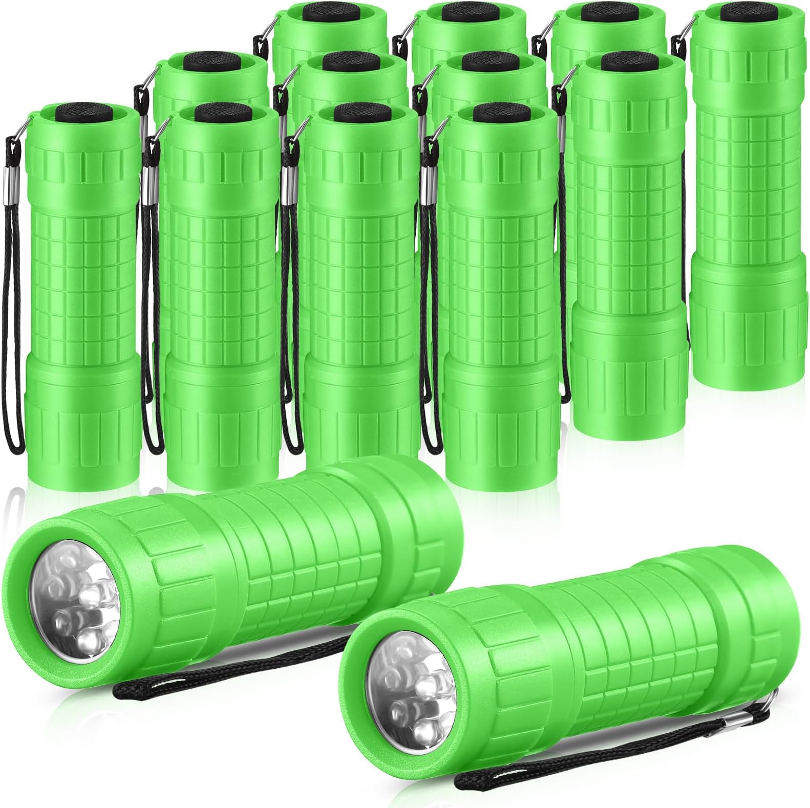 Rossesay 24 Pcs Small Mini Flashlight Bulk Colorful Handheld ...