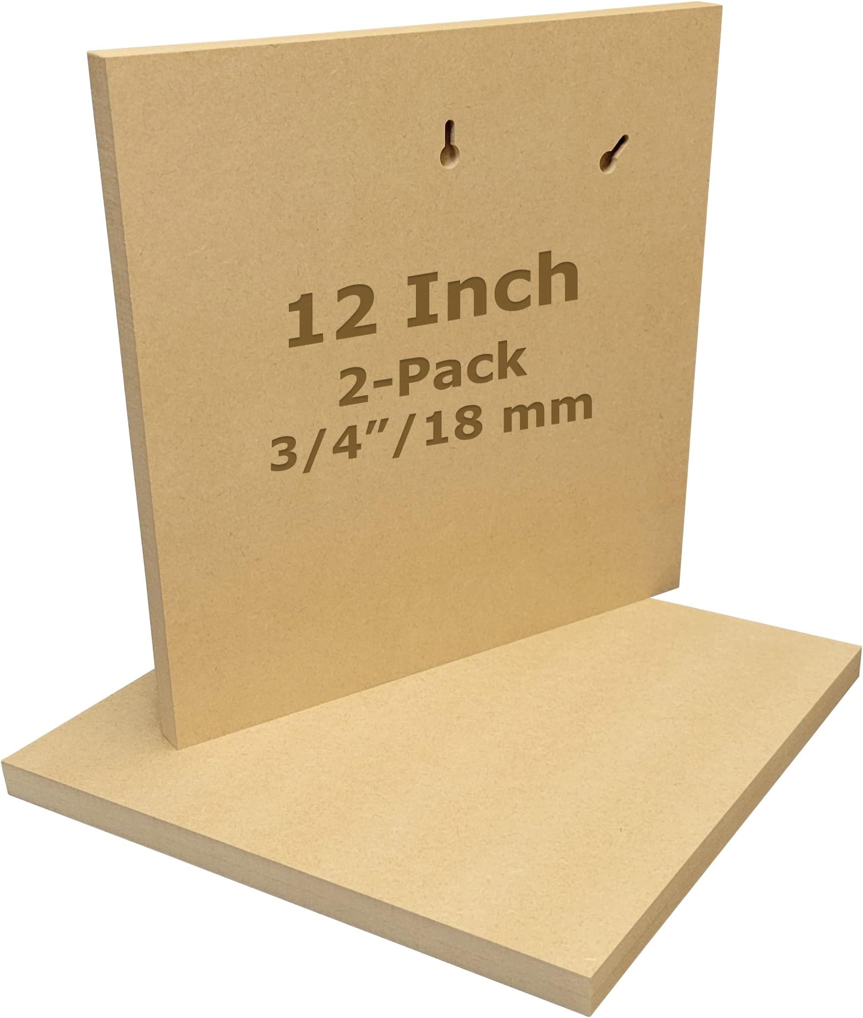 Amazon.com: Custom Size 1/2'' (12mm) X 12'' X 12'' MDF Board (6 Sheets ...