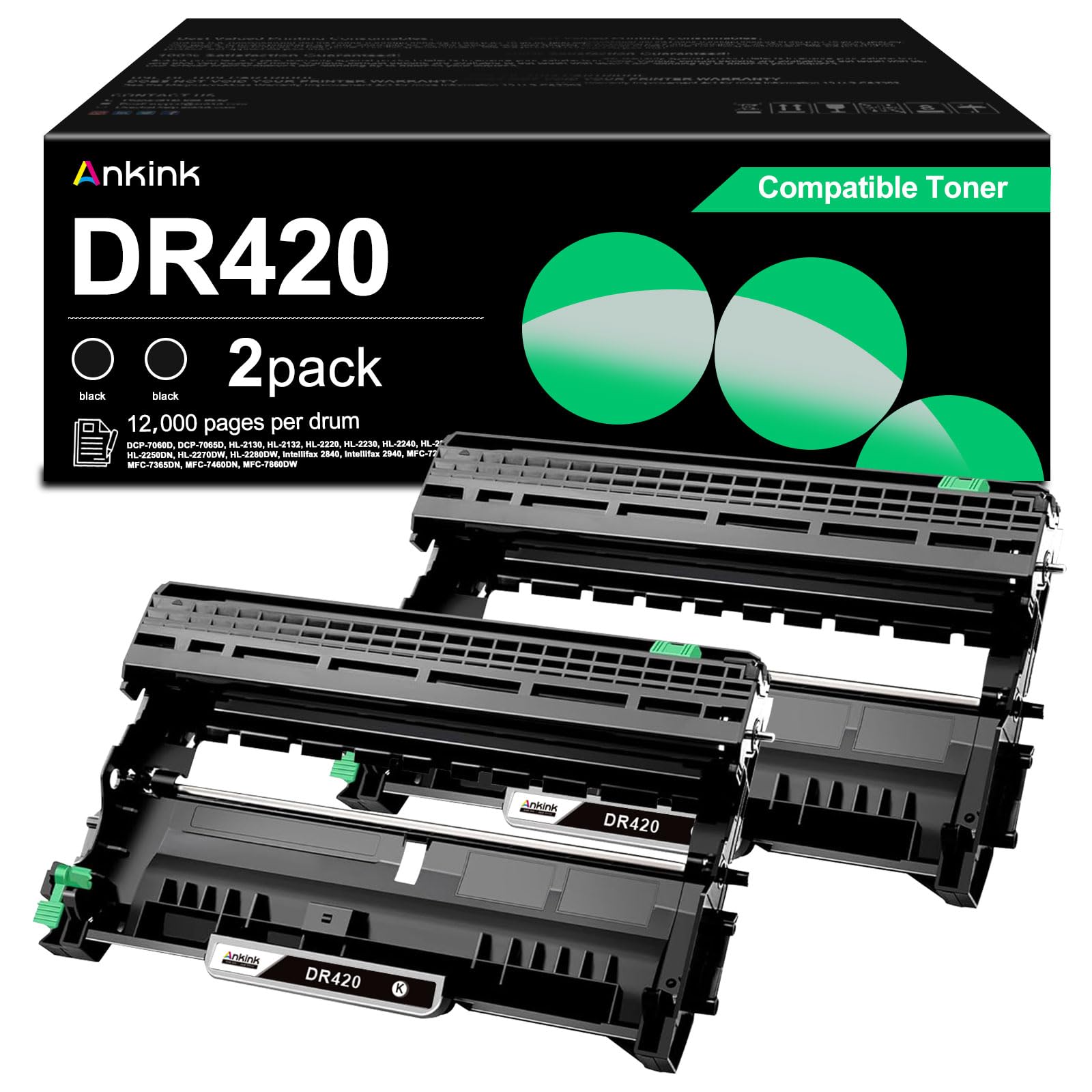 Amazon.com: Ankink Compatible Drum Unit (Not Toner) Replacement for ...