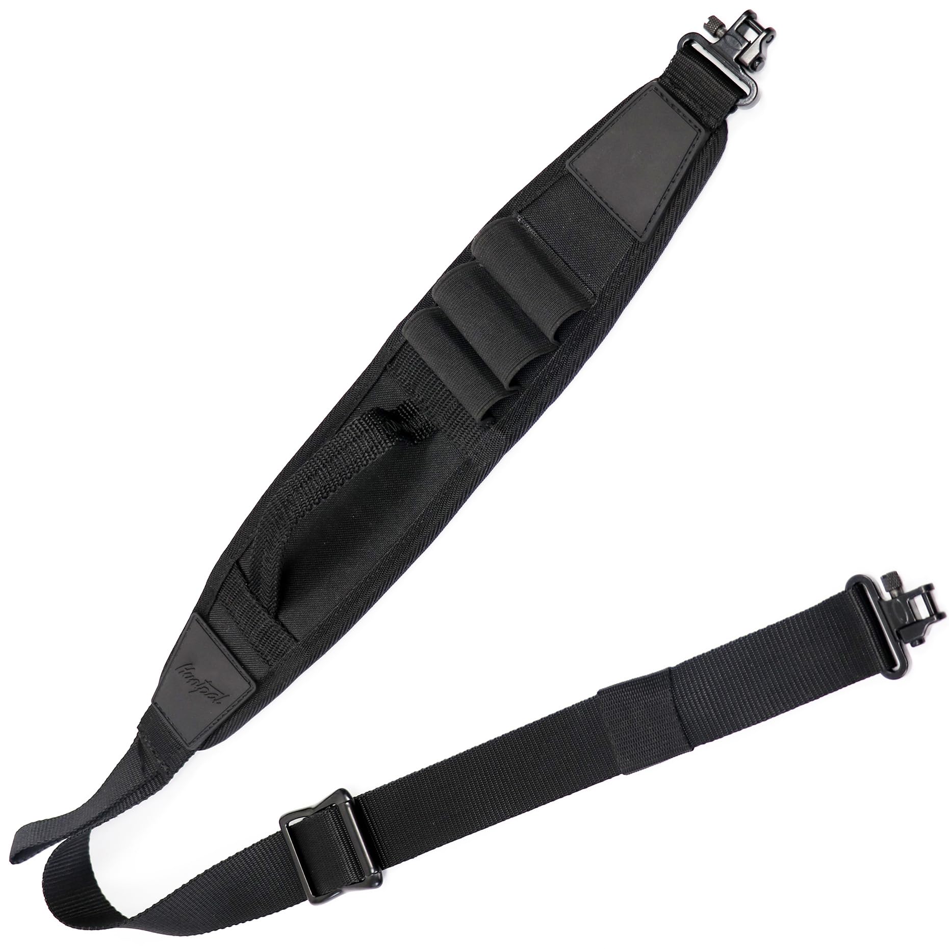 HUNTPAL 2 Point Gun Sling 12 Gauge Shotgun Sling with 3 Shell Holders ...