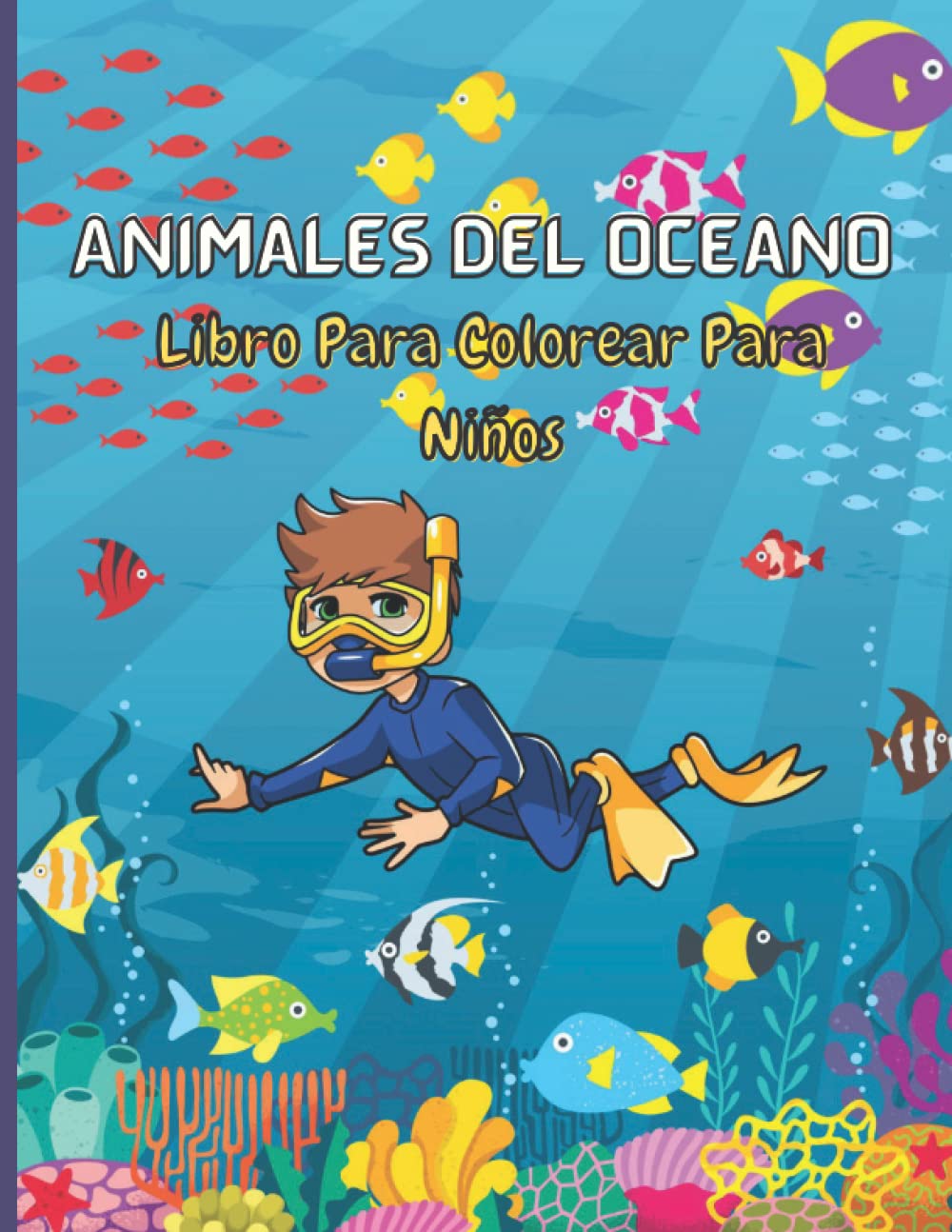 Buy Animales Del Océano Libro Para Colorear Para Niños: Sumérgete en el ...