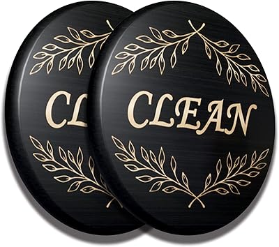 Amazon.com: Dishwasher Magnet,Clean Dirty Sign Indicator-Double Sided ...