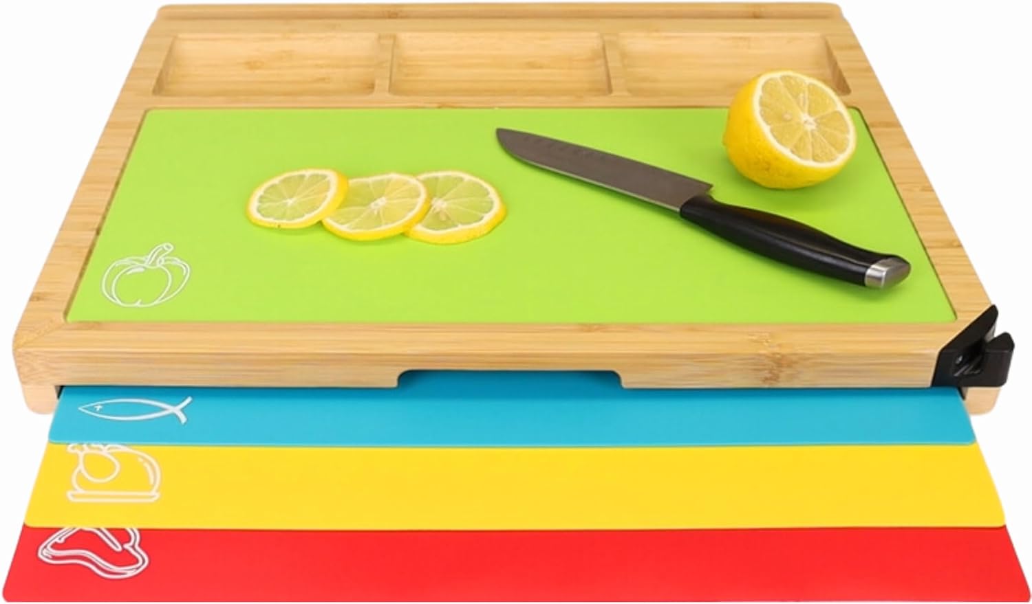 Amazon.com: Space-saving Cutting Boards-Two Surface Cutting boards for ...