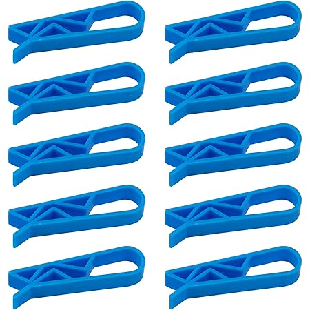 Amazon.com: 10pc Plastic Kitchen Garbage Bin Clip，Set of Bag Clips ...