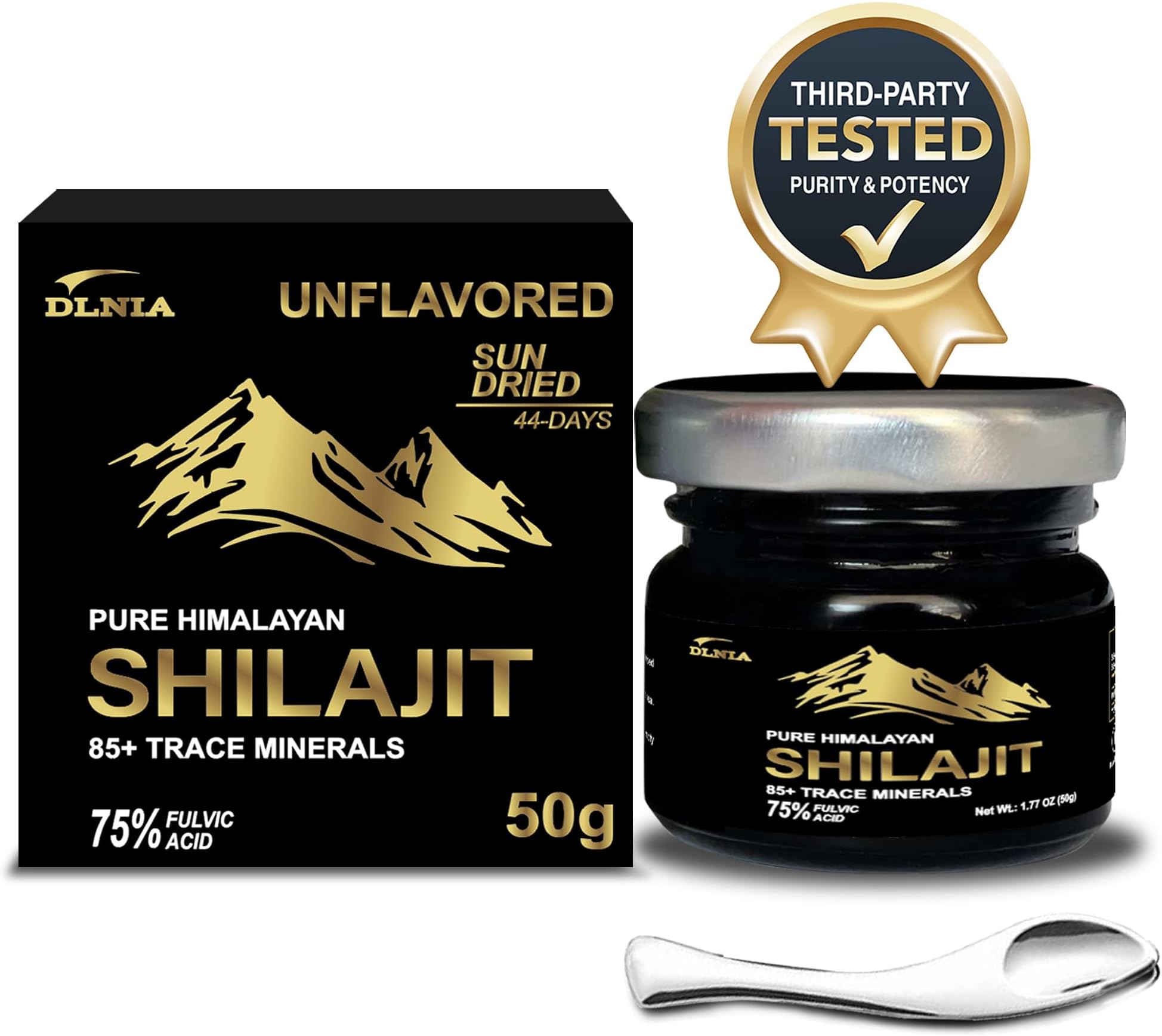 Amazon.com: Smart Dose Pure Himalayan Shilajit Resin - Over 85% Fulvic ...