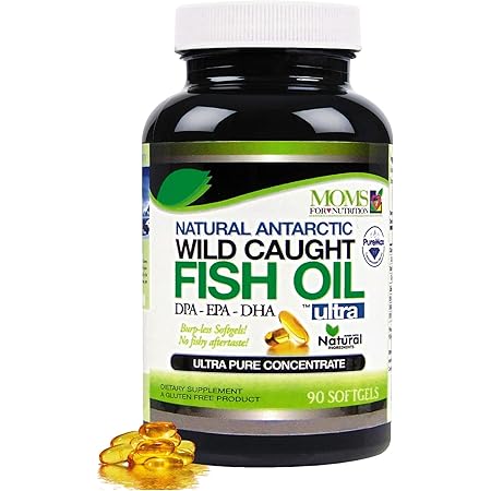 Amazon.com: Natural Antarctic Wild Caught Omega 3 Fish Oil DPA-EPA-DHA Supplement by Ecostream ...