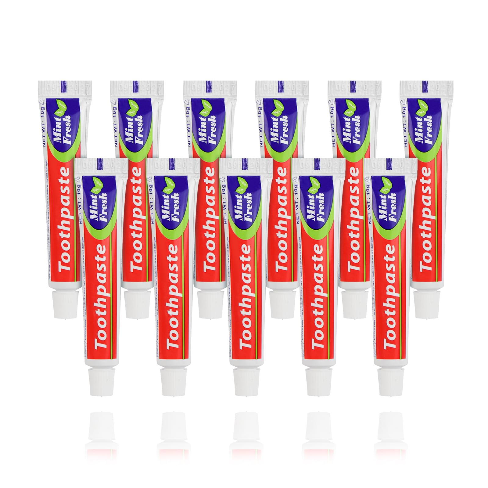 Amazon.com: HOIQIRY 30 Tubes Extra Small Travel Size Toothpast Bulk,0. ...