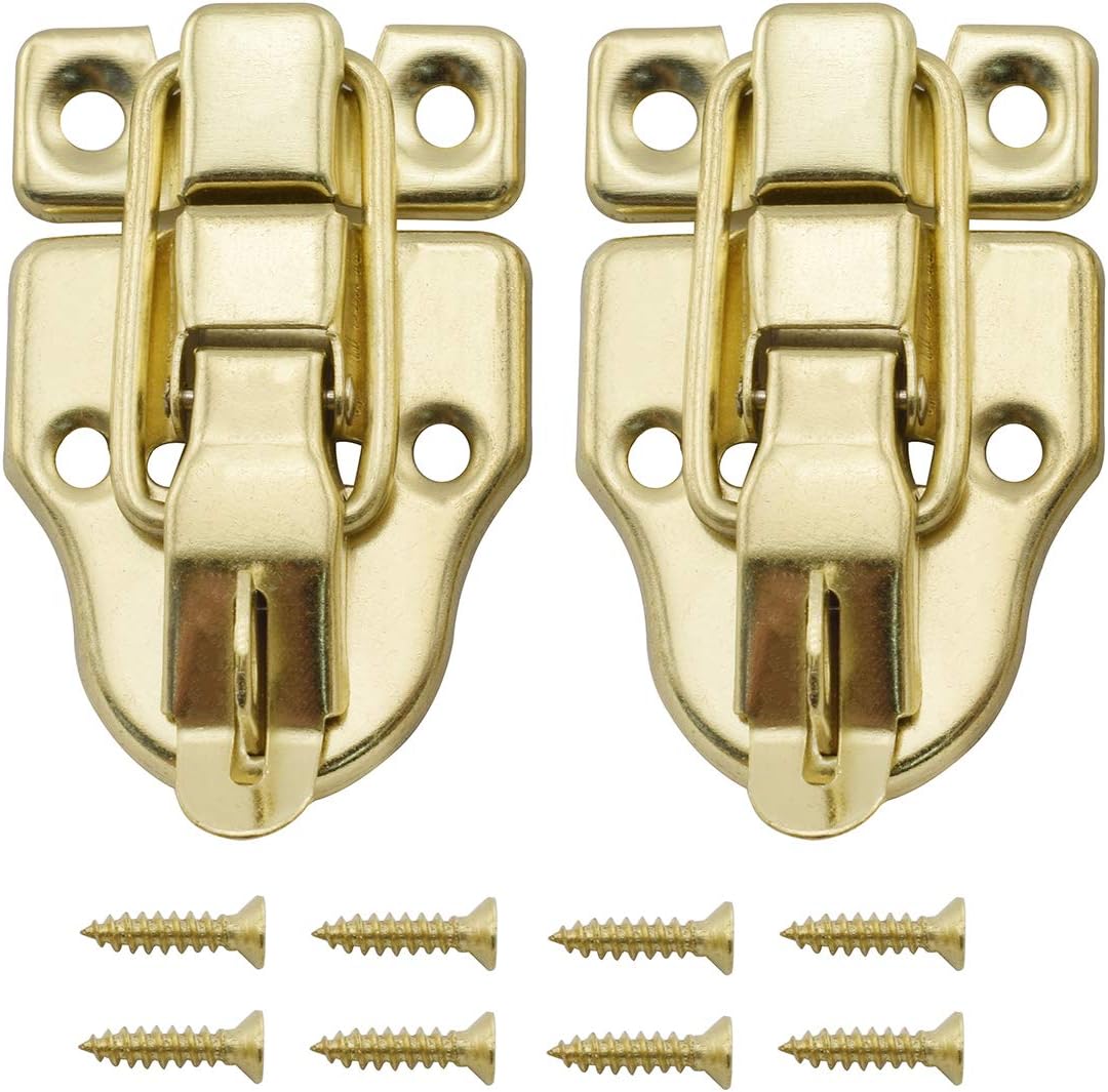 SDTC Tech 2-Pack Retro Gold Style Box Toggle Latch Antique Metal ...