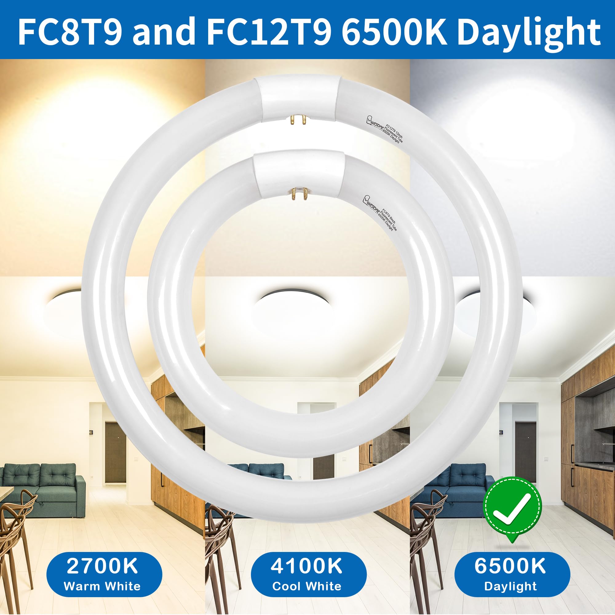 Circline Fluorescent Light Bulbs Fluorescent U Bend & Circline Lamps