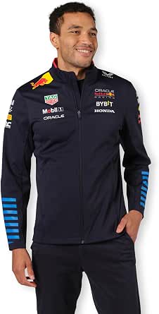 Amazon.com: Red Bull Racing Softshell Jacket Unisex 2024 (US, Alpha, 3X ...