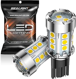 Amazon.com: SEALIGHT 912 921 LED Bulbs Reverse Lights, 906 904 916 W16W ...