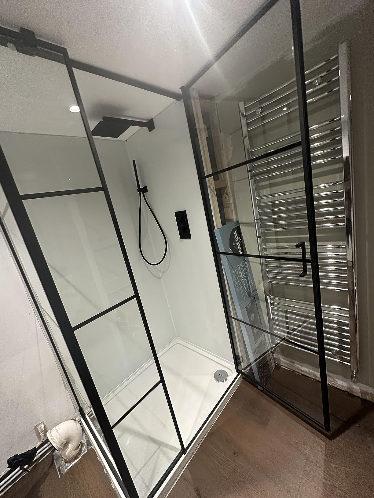 Proclad Black Single PVC Bathroom Wall Panels - Durable IPSL Panels ...