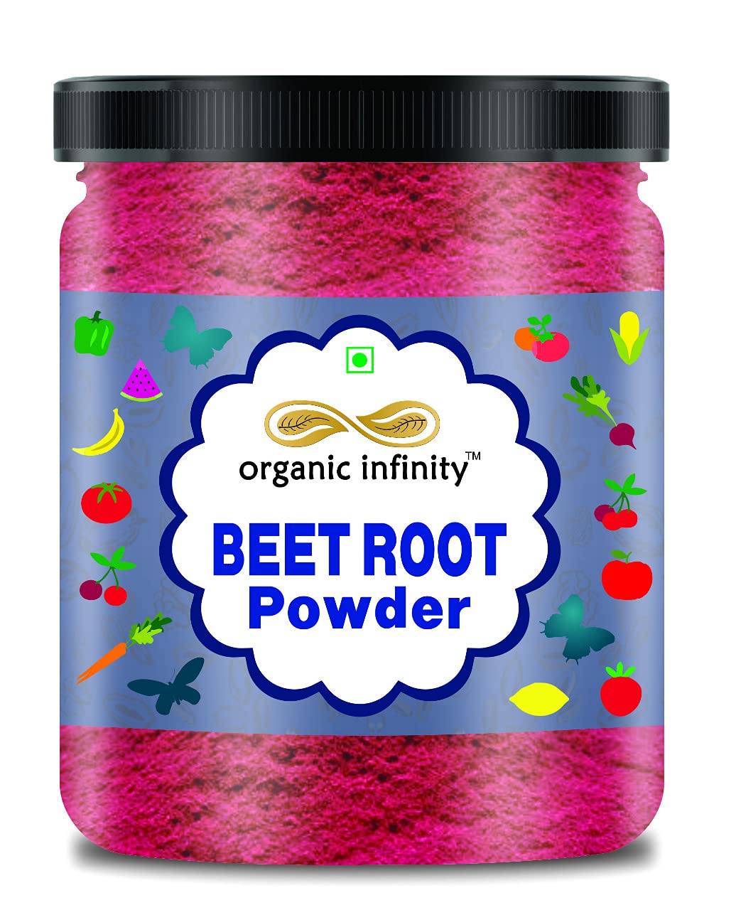 Organic Infinity Beet Root Powder | Dietary Fiber | - 200 GM by Organic ...