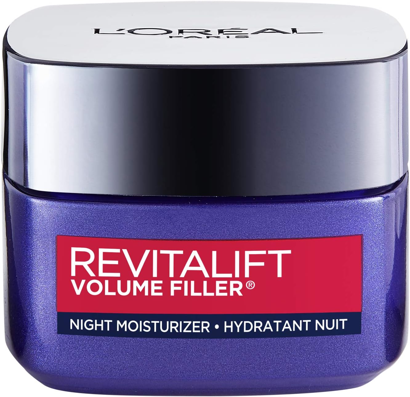 L’Oréal Paris Anti-Aging Replumping Night Moisturizer With Hyaluronic ...