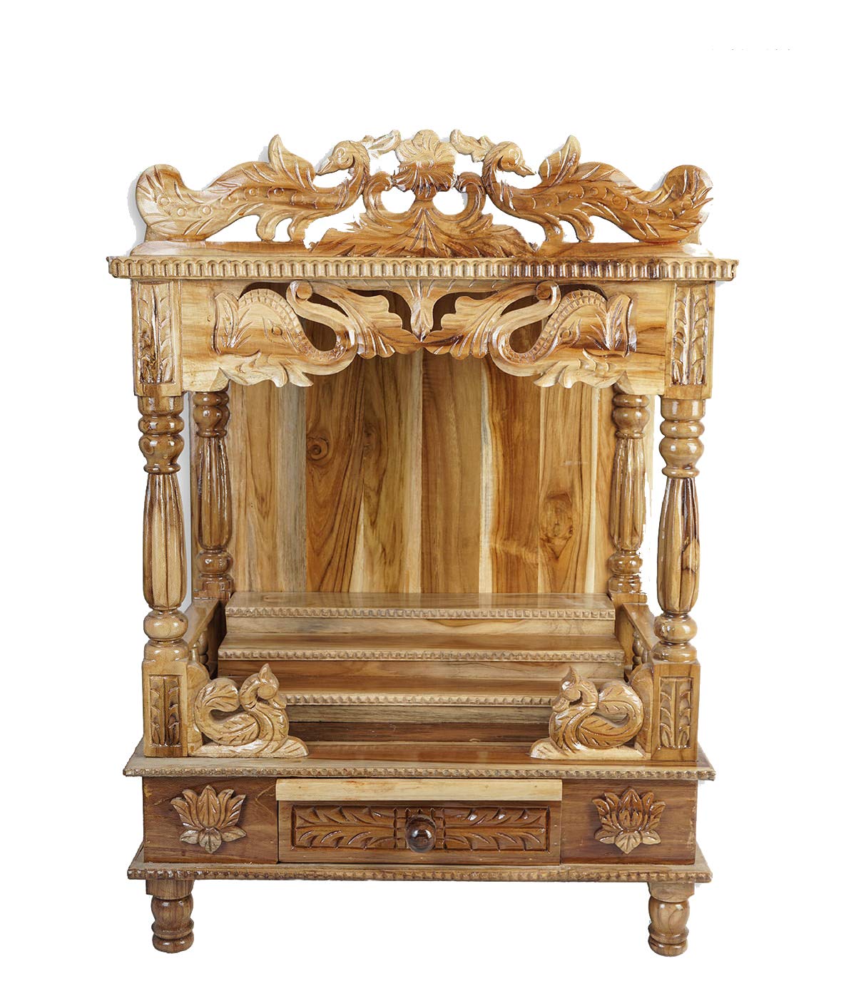 Buy Makan Wooden Temple Home Temple Puja Mandir Wooden Temple Temple