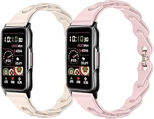 Amazon.com: Compatible with Mindrose Smart Watch Bands, Lamshaw 18mm ...