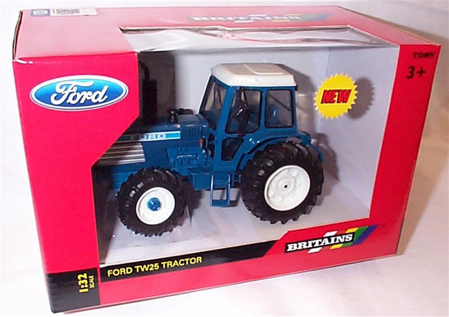 Britains blue / white ford TW30 tractor 1.32 scale diecast model ...