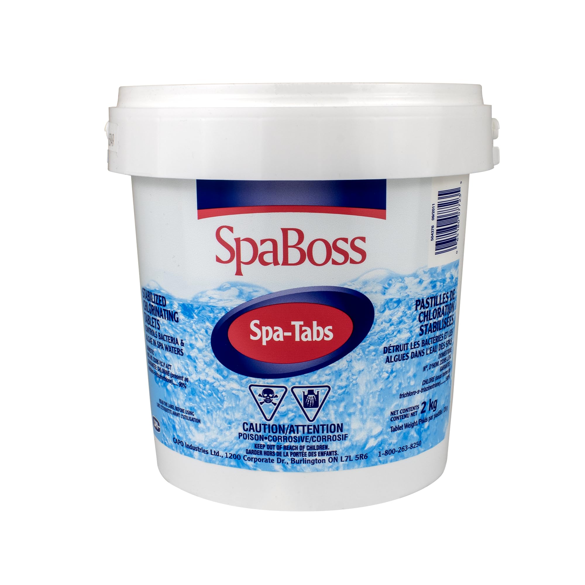 Spa-Tabs - Stabilized Chlorinating Tablets - 2KG : Amazon.ca: Patio ...