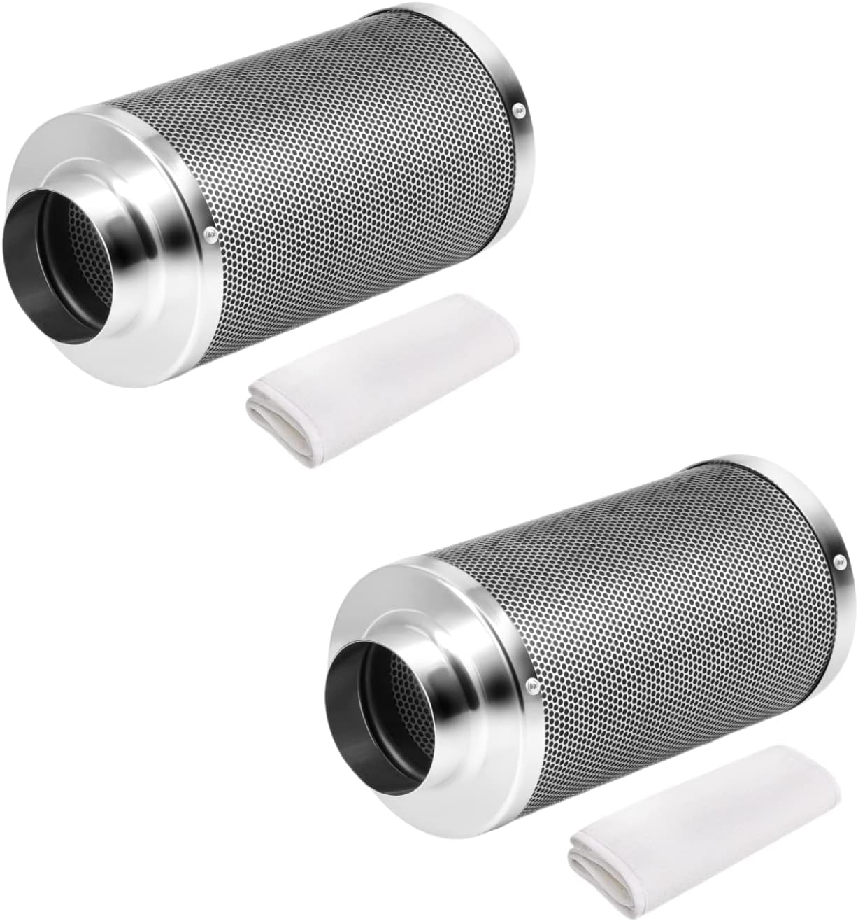 Amazon.com: iPower 4 Inch Air Carbon Filter with Australia Virgin ...