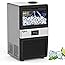 Amazon.com: Commercial Ice Machine 100lbs/24h with 33lbs Storage, 45 ...