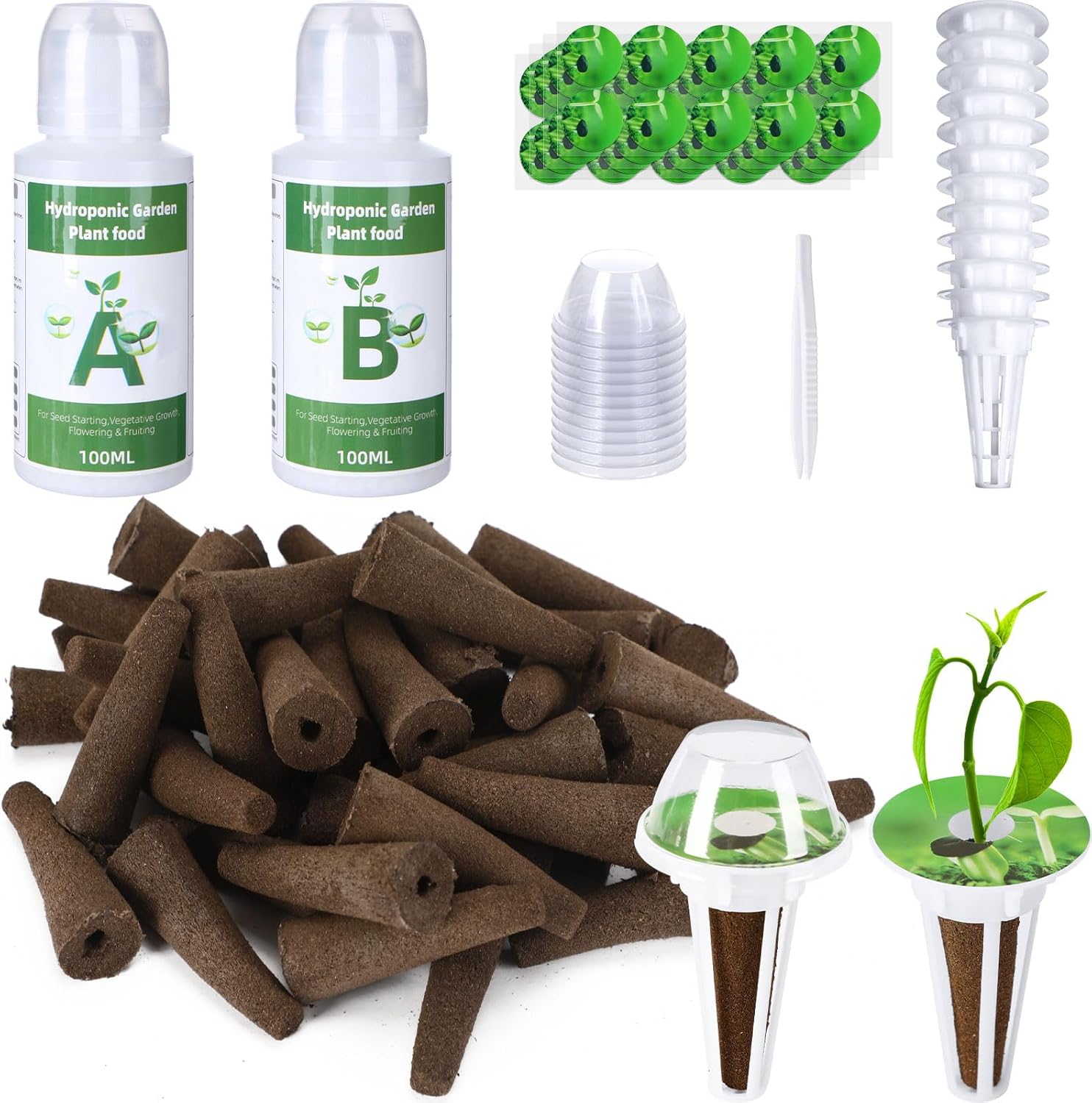 Amazon.com : DECYOOL Garden Seed Pods,107 pcs Seed Pod Kit for ...