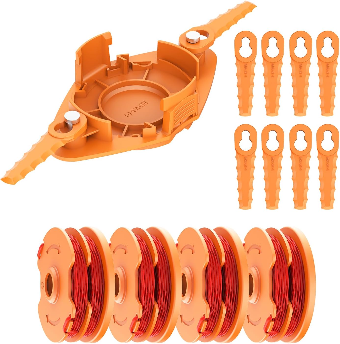 Amazon.com: Evenlinkics Weed Eater Bladed Head & WA0007 Replacement ...