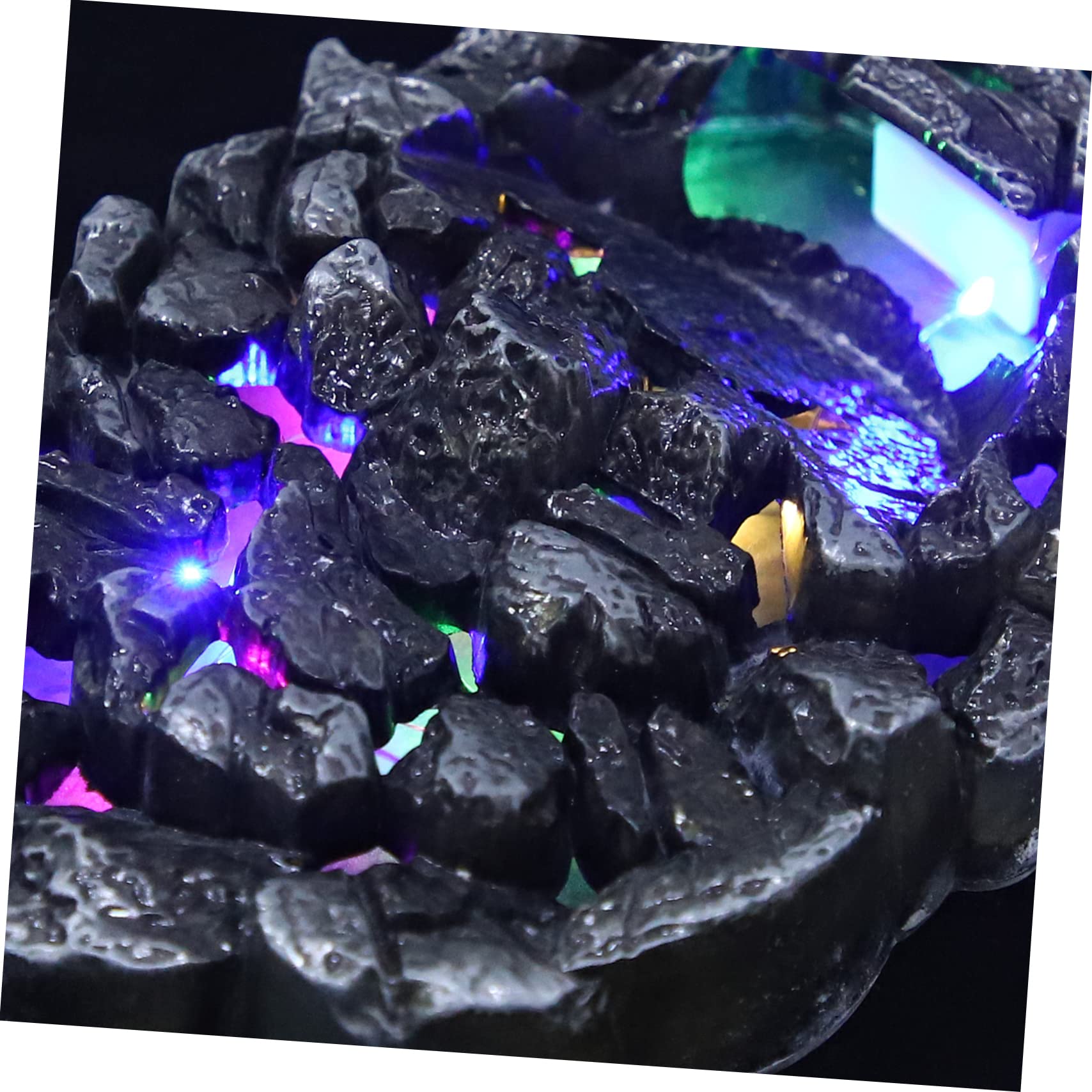 Desk Topper Hammer Base Office Accessories Crystal Display Stand ...