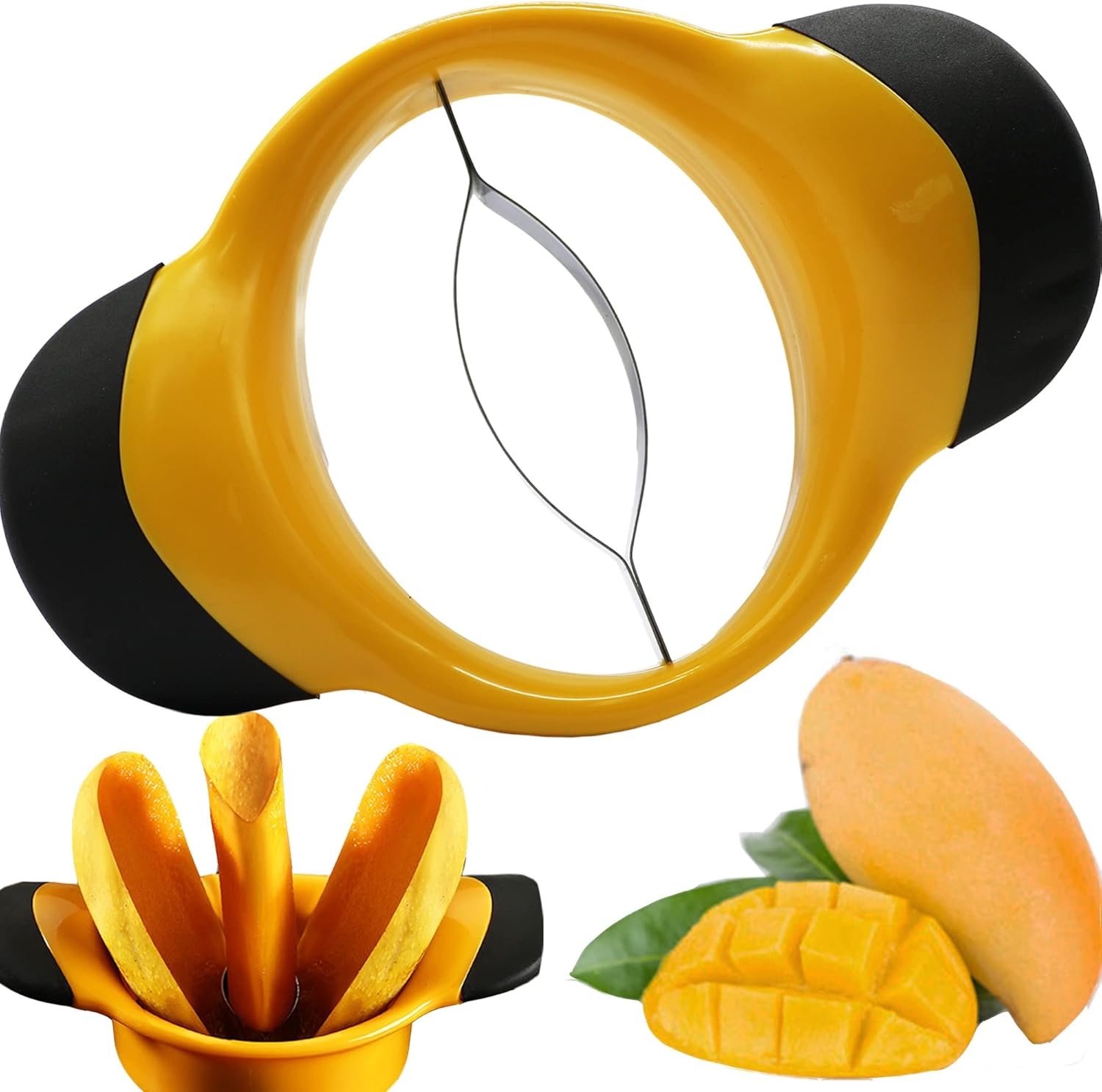 Amazon.com: Sturdy Mango Slicer, Peeler and Pit Remover Tool, Mango ...