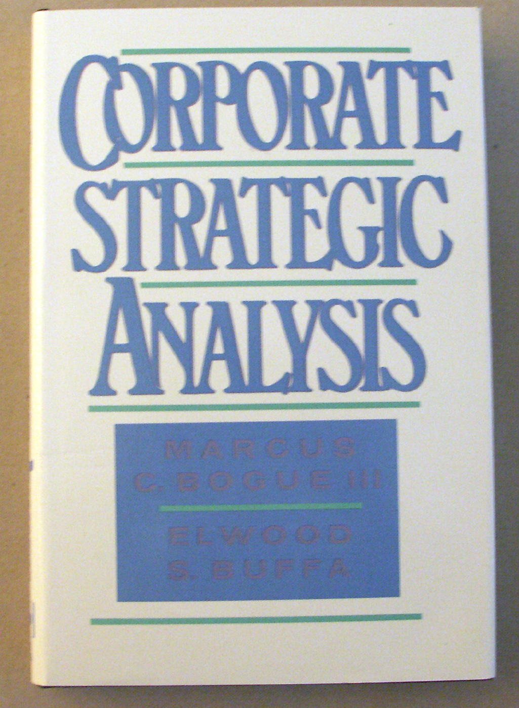 Buy Corporate Strategic Analysis Book Online at Low Prices in India ...
