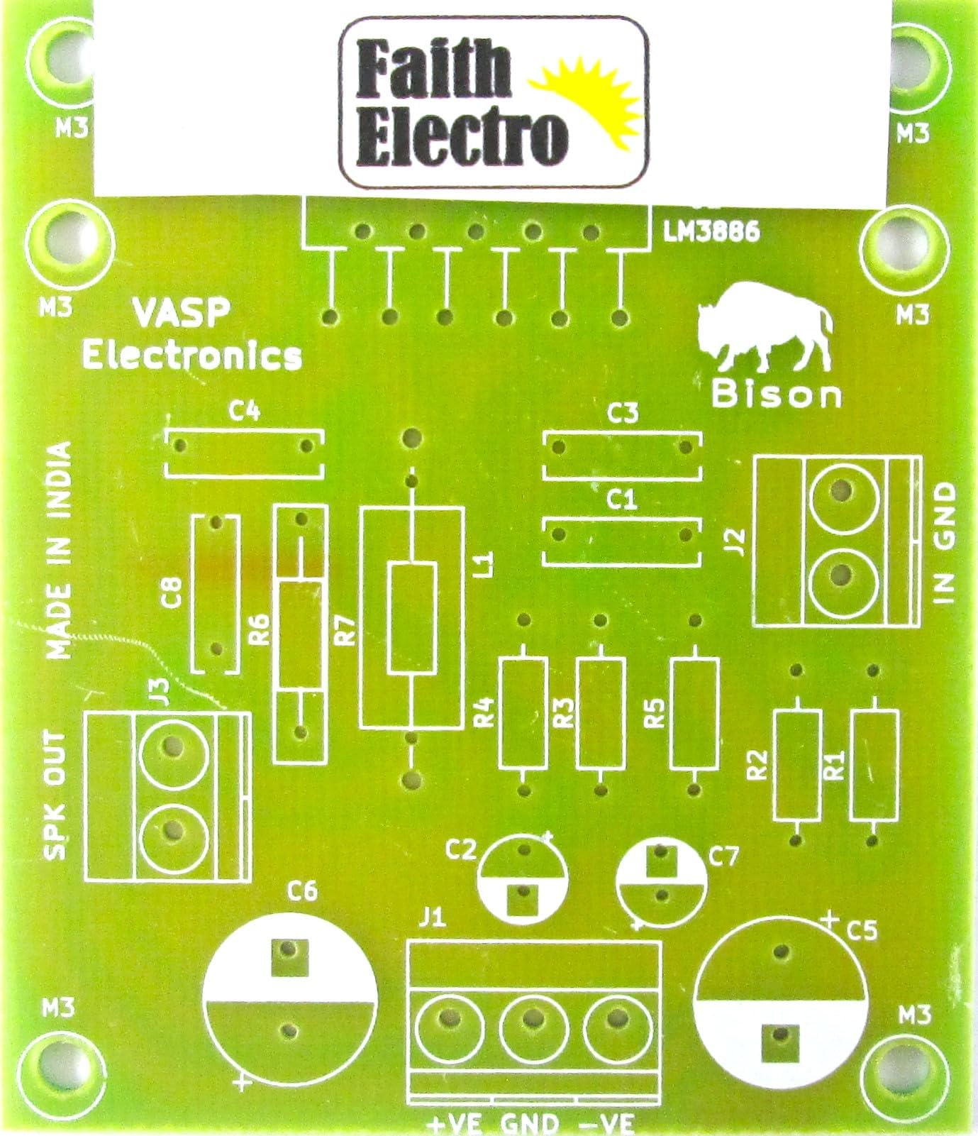 Faith Electro LM3886 Audio amplifier board 68 watts - PCB only : Amazon ...