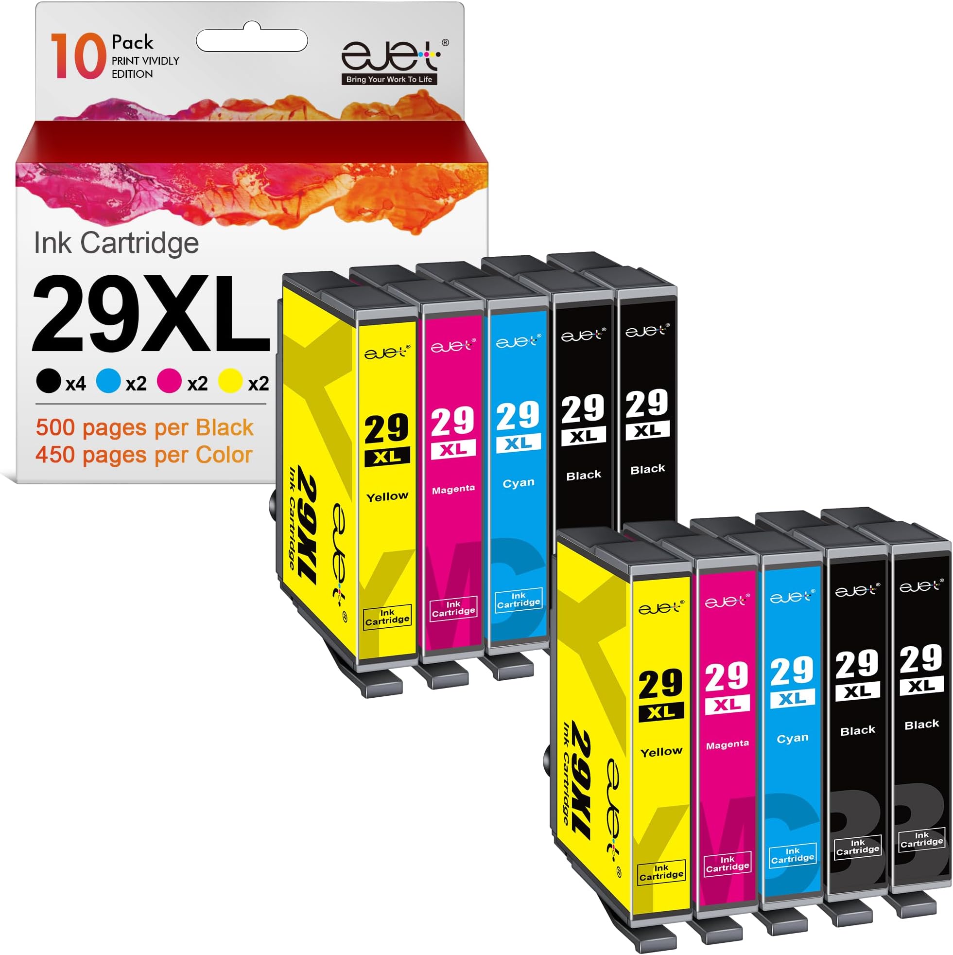 10-Pack 18XL Cartucce Compatibili per Epson 18 XL Multipack per ...