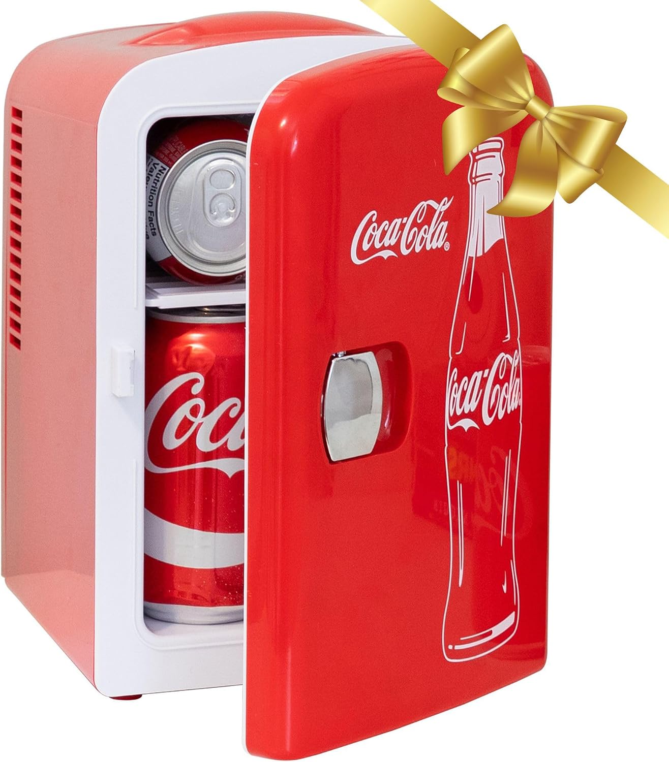 Coca Cola Mini Fridge for Bedroom Skincare Cosmatic Office 4L Small ...