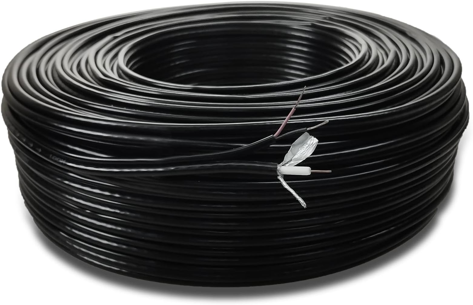 MX Video Power Pre-Made All-in-One Video Security 3+1 Complete Copper ...